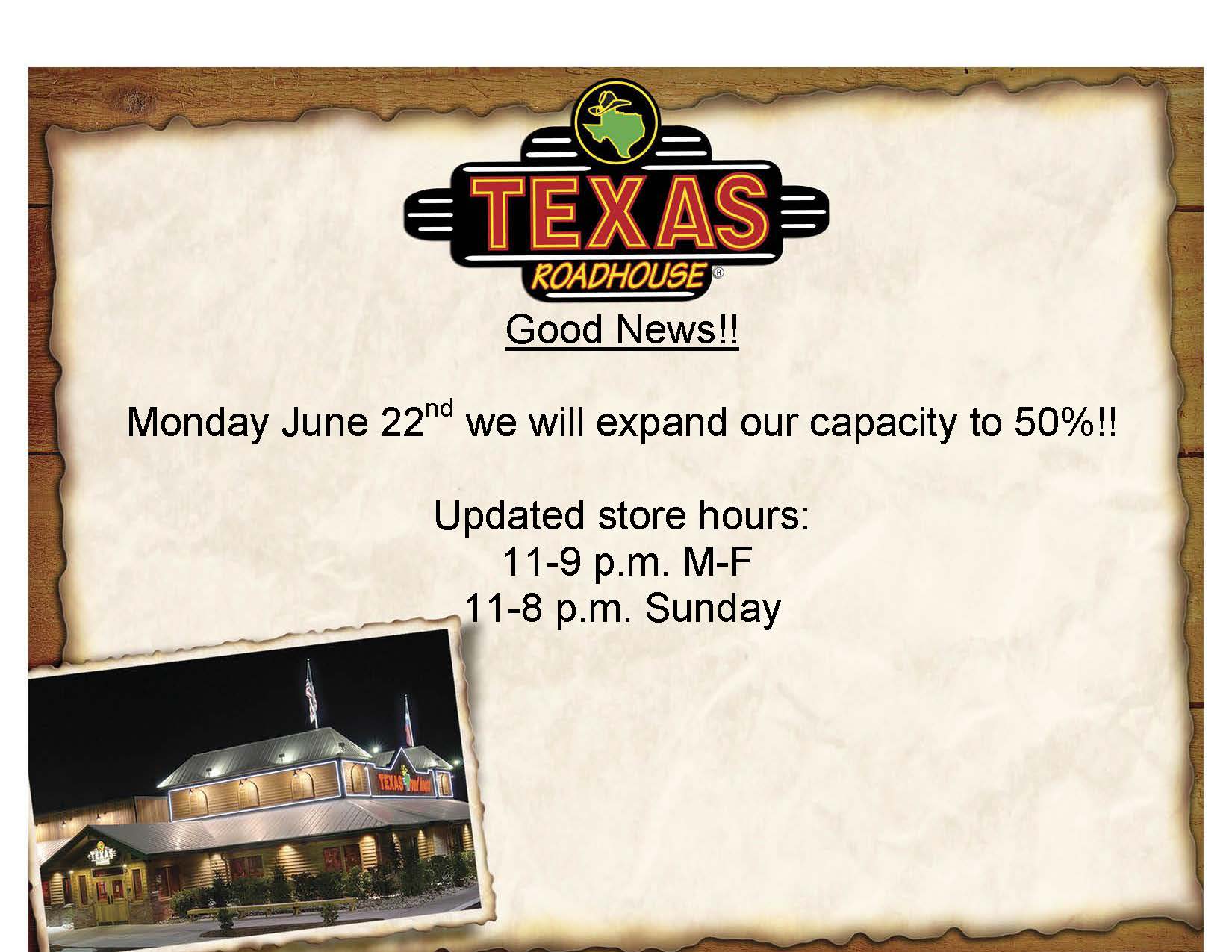 Texas Roadhouse – Freedom Crossing at Fort Bliss